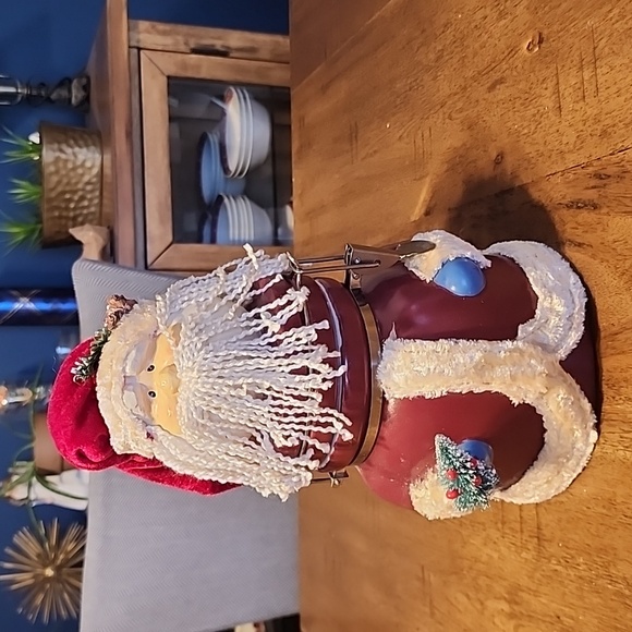 Holiday | Santa Container With Locking Lid | Poshmark